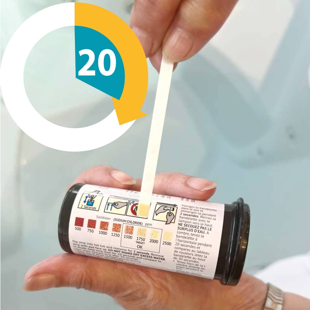 Teststreifen Wasser: Whirlpool Wasserqualität richtig messen