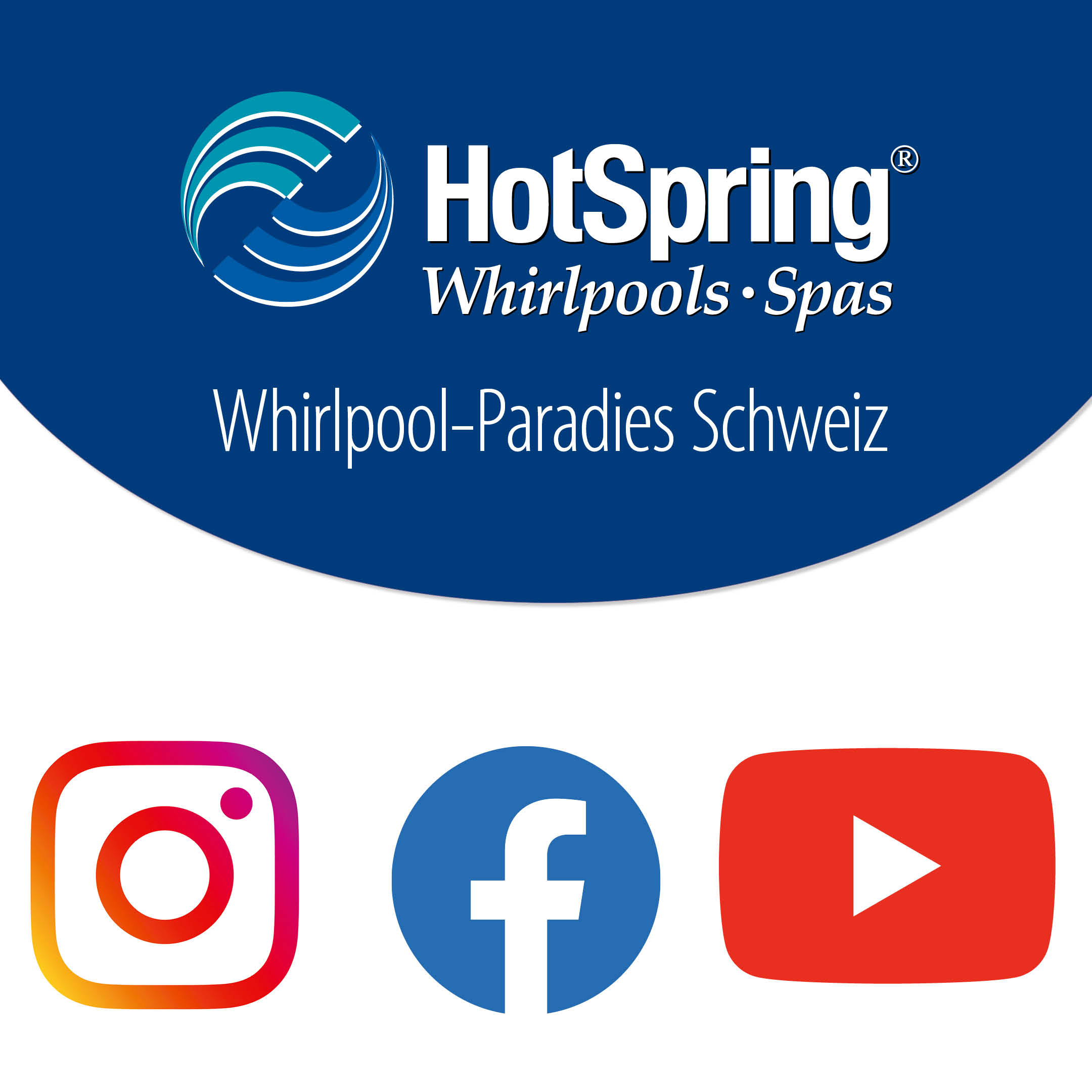 HotSpring Schweiz auf Social Media – sei auch dabei!